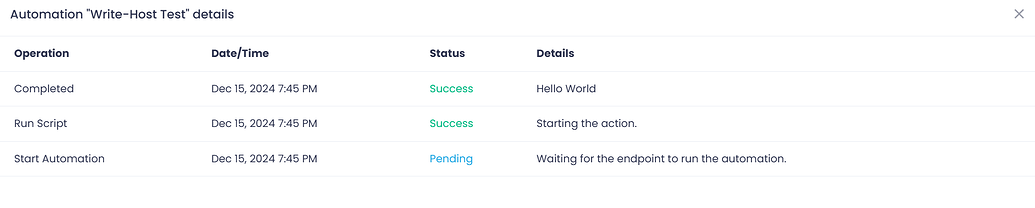 Action1 - Running custom scripts - Permission Denied - Best Practices & General IT - Spiceworks ...