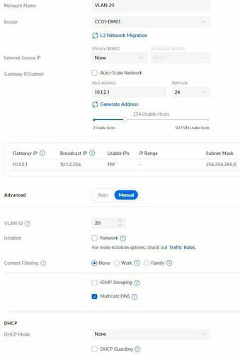 No DHCP or Internet traffic on Unifi Wireless - LAN DHCP is fine - Networking - Spiceworks Community