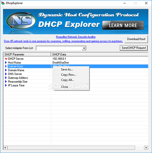 Is there a way for me to scan my network for DHCP servers? - Spiceworks ... Is there a way for me to scan my network for DHCP servers? - Spiceworks ...