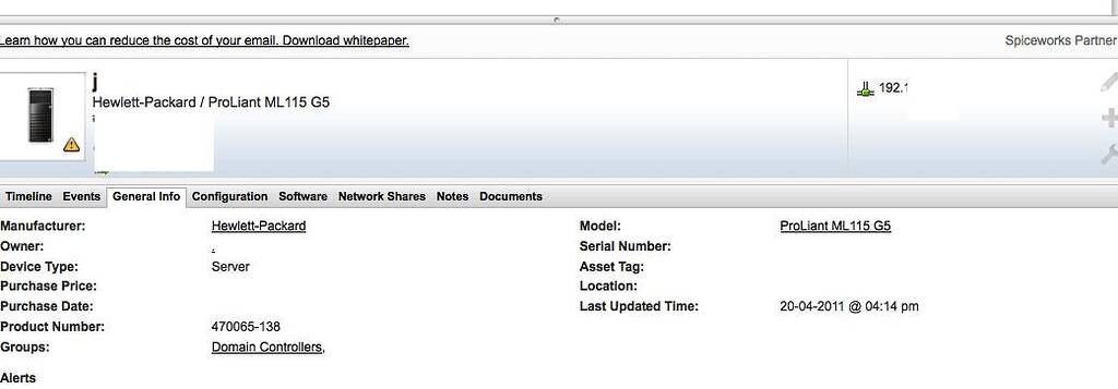 Remote Collector Not monitoring disk space - Spiceworks Support - Spiceworks Community