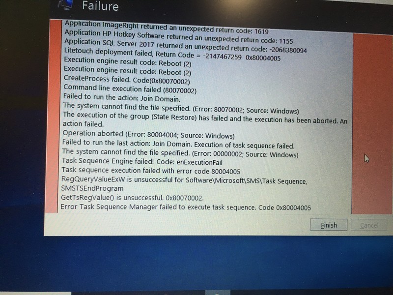 Cannot join a computer to the domain using MDT 2016 - Software & Applications - Spiceworks Community