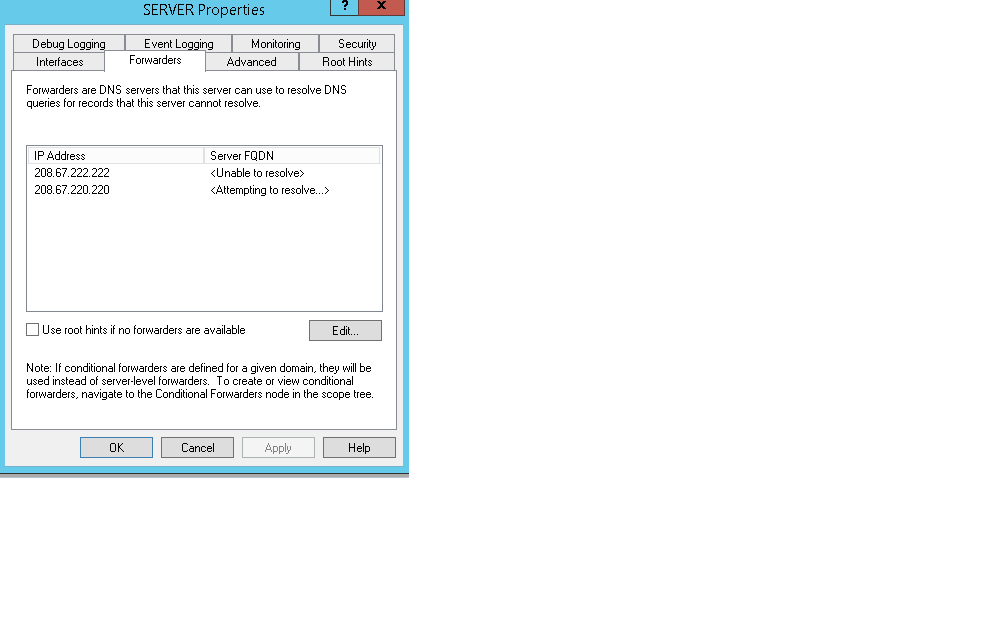 Windows Server 2012 DNS Help - #3 by mattlawrence - Networking - Spiceworks Community