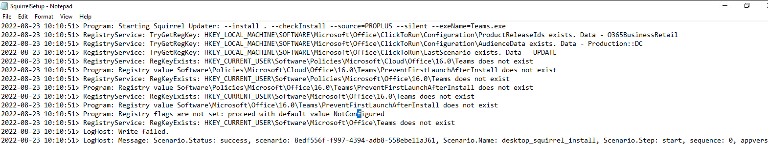 Installing Microsoft teams errors - Microsoft - Spiceworks Community