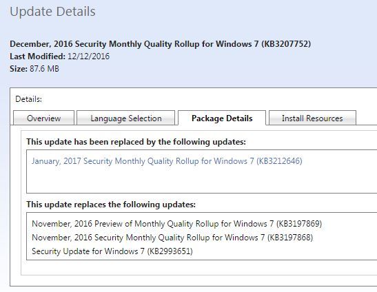 How to tell which KB superseded another? - Software & Applications ...