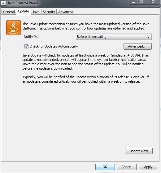 Suppressing "Your Java version is out of date" warning - Software - Spiceworks Community