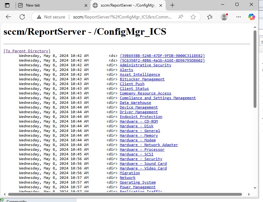 SCCM Reporting services webpage broken - Software - Spiceworks Community
