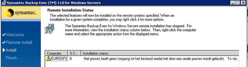 Add Remote Server To Symantec Backup Exec Security Spiceworks Community