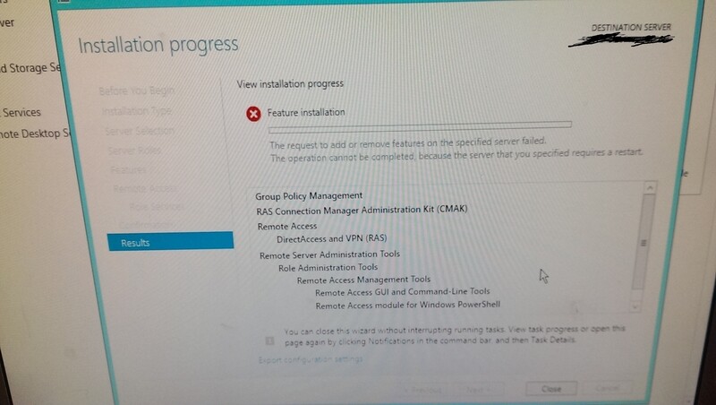 Installing Remote Access Role - server 2012 r2 - Spiceworks Support - Spiceworks Community