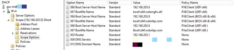 WDS UEFI PXeboot when DHCP and clients are on same netwrok - #14 by saeidans - Networking ...