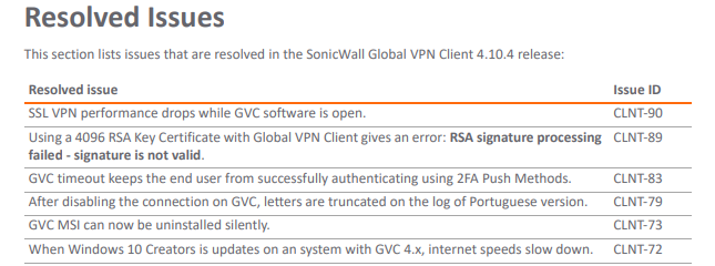 Sonicwall global vpn drops after random time on many different users - Networking - Spiceworks ...