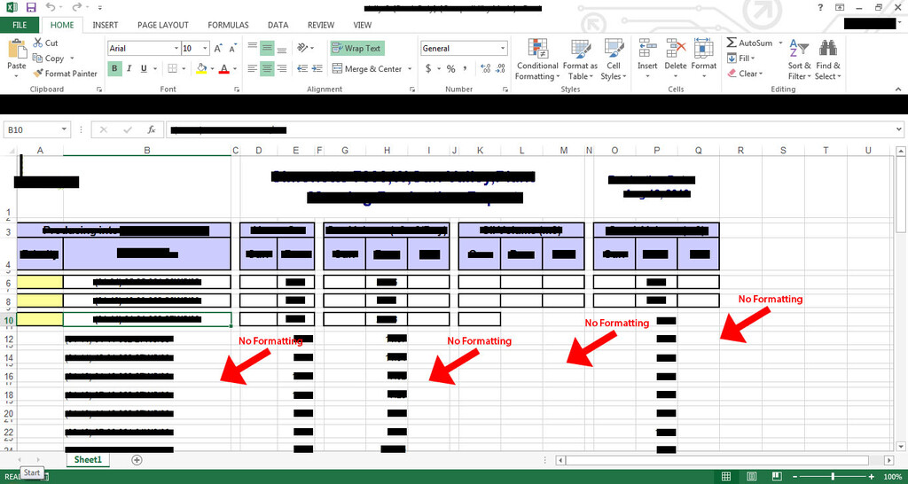 Excel 2013 Loosing Formatting From Excel 2010 Documents - Software - Spiceworks Community