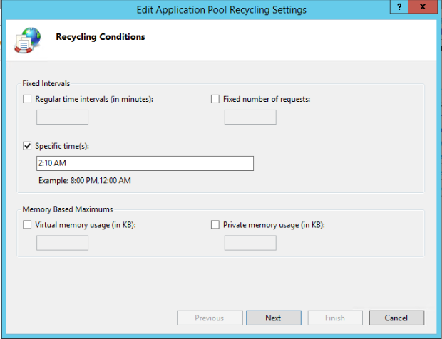 IIS app pool recycle logs - Cloud Computing & SaaS - Spiceworks Community