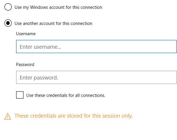 Windows Admin Center: Use Alternate Credentials? - Windows - Spiceworks ...