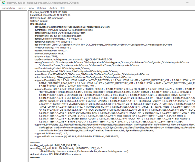 Ldap Broke When Moving To Server 22 Windows Spiceworks Community