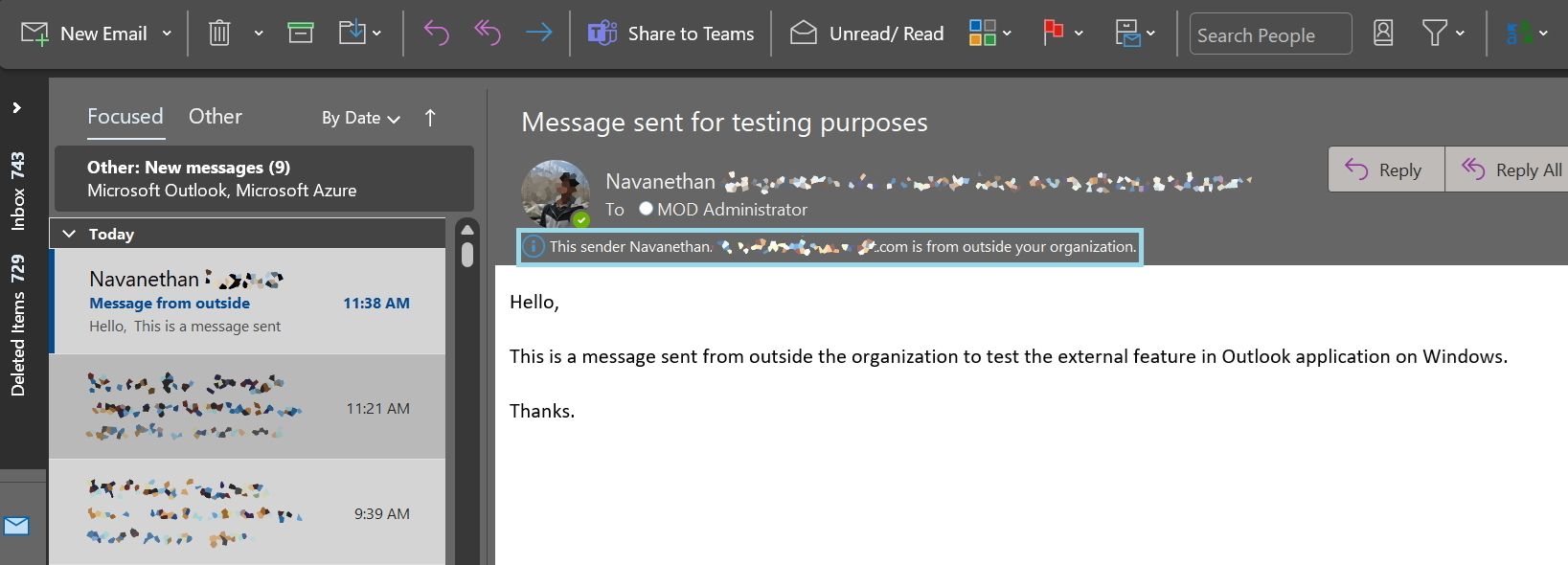Setting an "External Email" header on inbound emails and display ...
