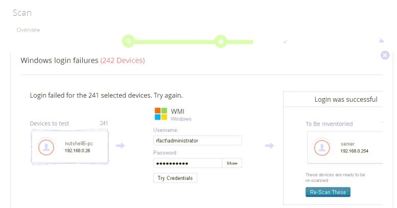 Windows Login Failures while scanning - Spiceworks Support - Spiceworks Community