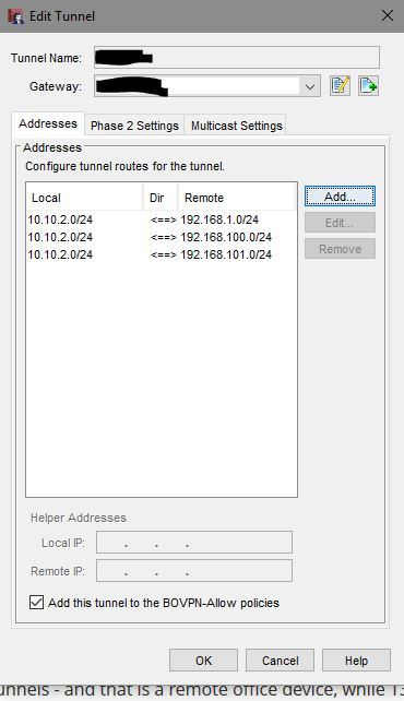 Problem with BOVPN, one subnet connect to more subnets - Networking - Spiceworks Community