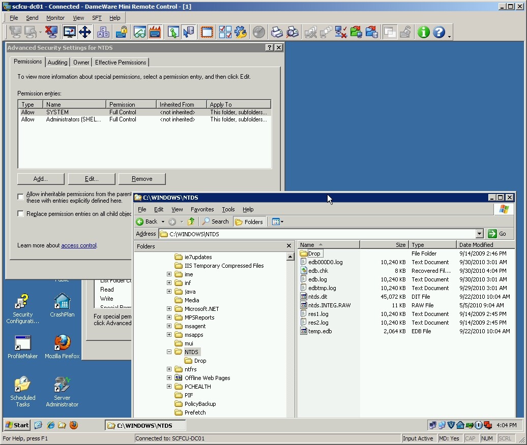 Issues with Exchange Server 2003 on Windows 2003 R2 on DC with 2003 Server - Windows ...