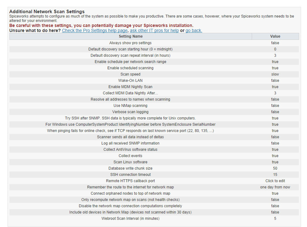 Spiceworks long and alot scanning and slow - Spiceworks Support - Spiceworks Community