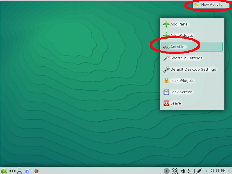 How to Create a KDE Activity - Linux - Spiceworks Community
