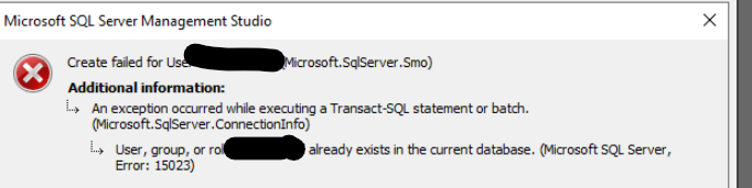 Db Restored To New Server How To Connect Sql User Databases Spiceworks Community