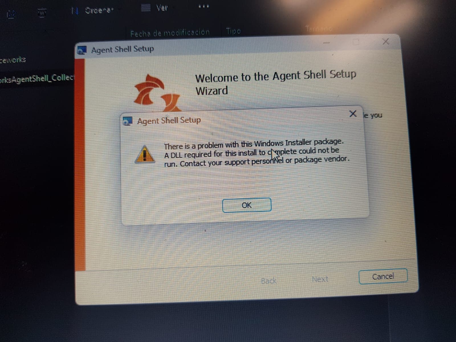 Erro al instalar agente de SpiceWorks - Windows - Spiceworks Community