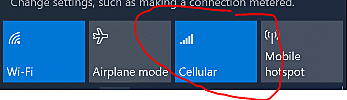Cellular Network won't turn on , on Windows 10 - Software ...