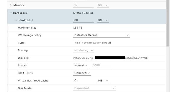 Thick provisioned disks in vsphere are showing as thin on a Windows Server vm - Virtualization ...