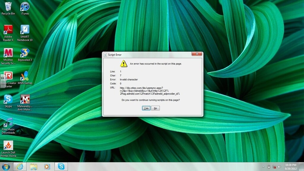 Script Error in Windows 7 - Windows - Spiceworks Community
