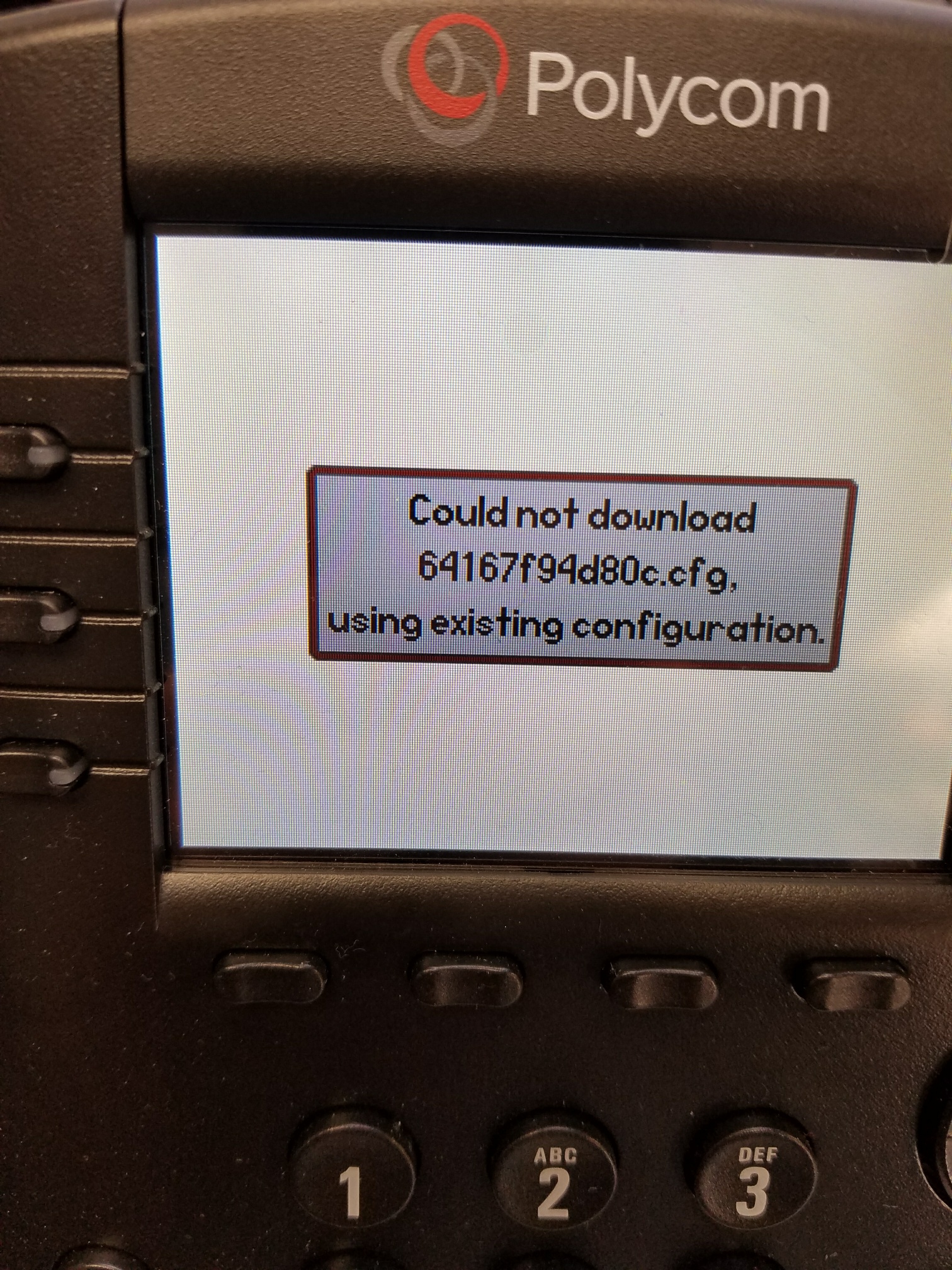 Polycom IP phone, DHCP fails when connecting to Cisco ESW-520 Switch ...