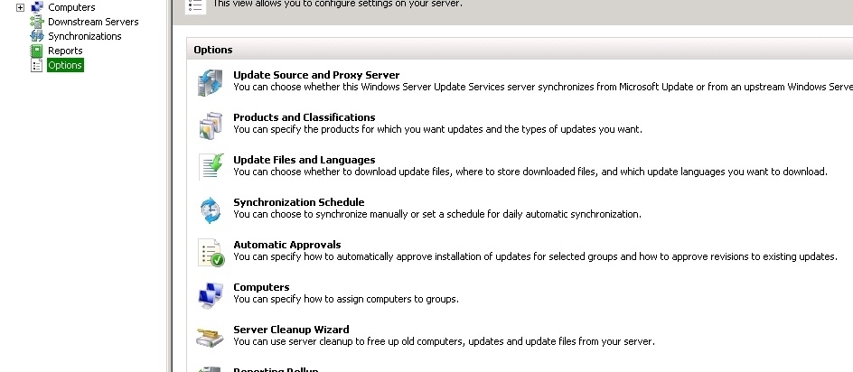 WSUS server cleanup wizard not present - Software & Applications ...