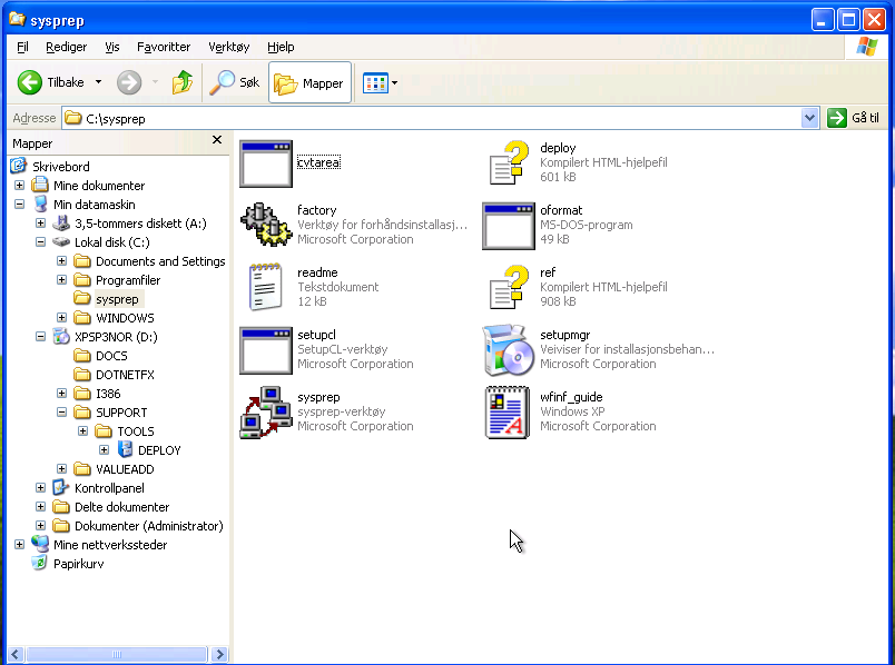 Create a Windows XP image for multiple hardware configurations ...