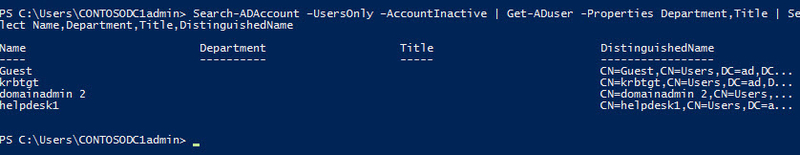 How To Disable Inactive User Accounts Using Powershell Netwrix
