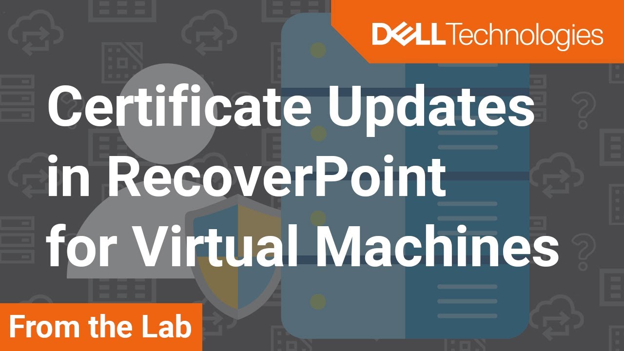 Update Certificates in RecoverPoint for Virtual Machines 5.3 (RP4VM ...