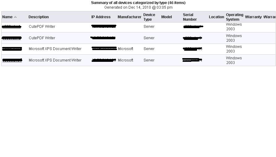 Wrong Computer Description in the default “Inventory Summary ...