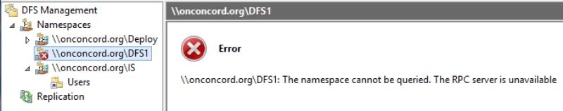DFS Namespace doesn't show up when browsing and other weird things - Software & Applications ...