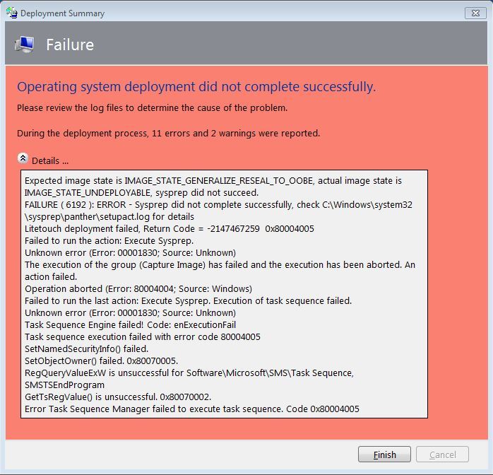 WDS for capturing a Windows 7 image - Windows - Spiceworks Community