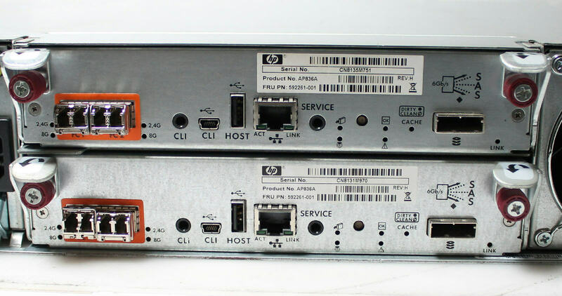 HP Storagework SAN with fibre channel working with Dell R710 - Hardware ...