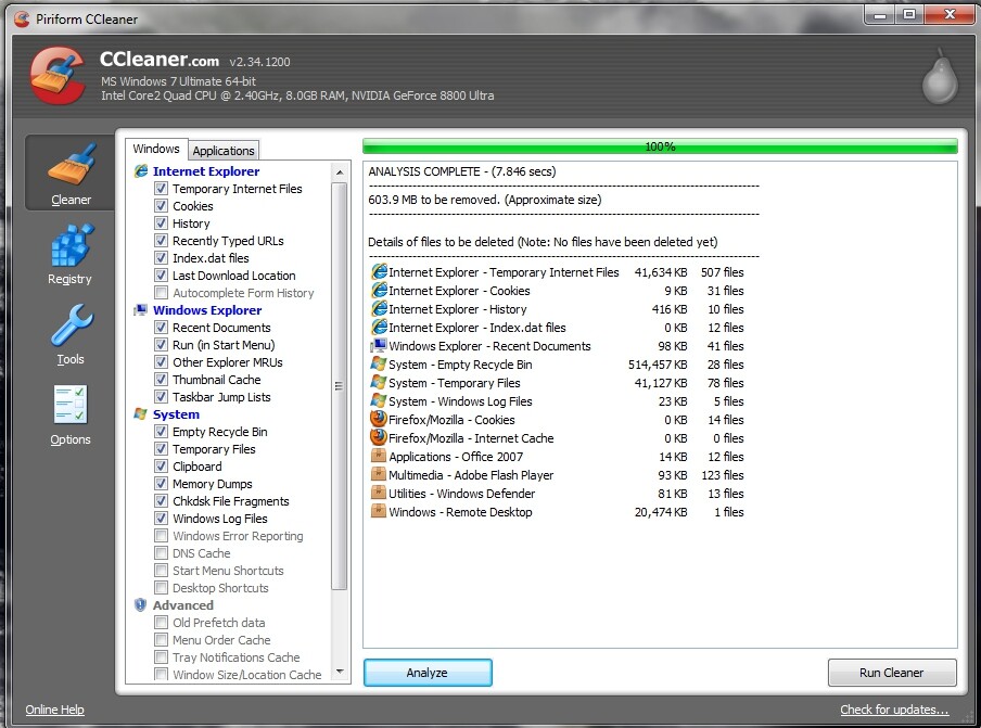 Keep your computer clean and smooth running with free applications ...