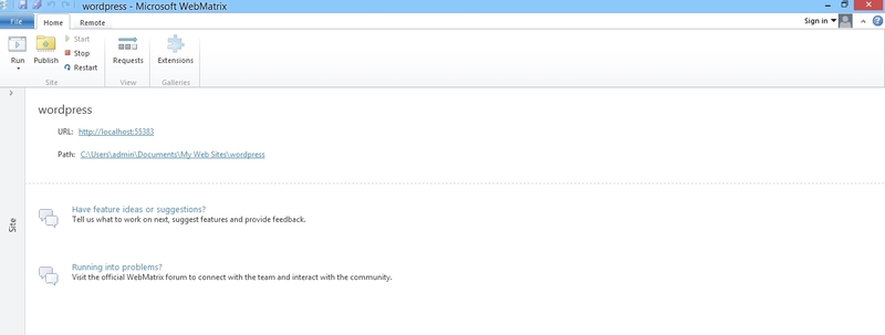 Newbie Question: Am I Nearly There? WordPress, WebMatrix & IIS - Programming & Development ...