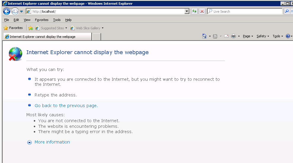unable to access IIS application on windows server2003 - Windows - Spiceworks Community