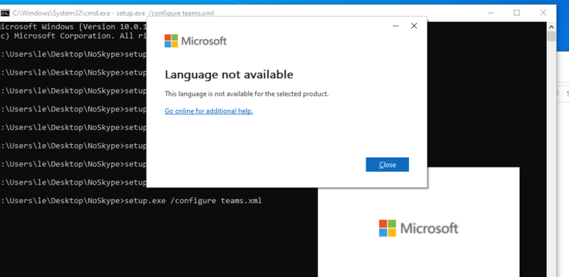 Error while installation configured Microsoft 365 - Software ... Error while installation configured Microsoft 365 - Software ...