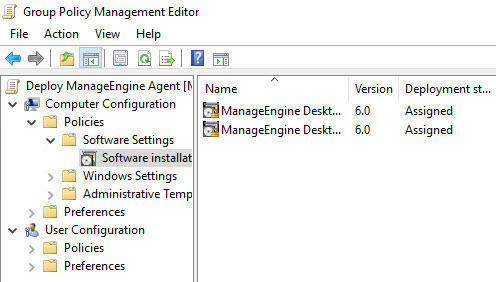 Troubleshoot Deploy of ManageEngine Desktop Central Agent through Group Policy - Networking ...