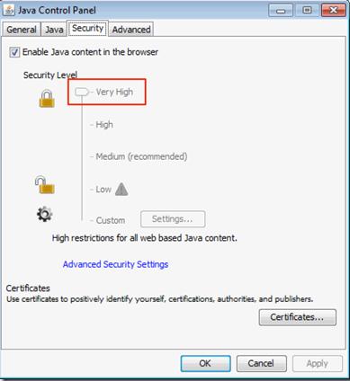 GPO for Java control panel settings? - Software & Applications ...