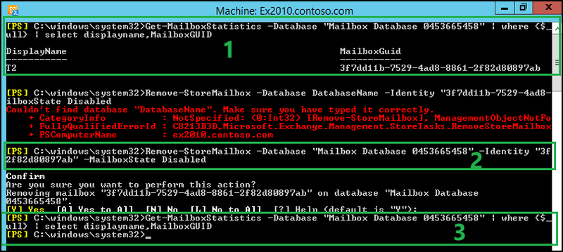 Exchange Mailbox GUID PowerShell - Software & Applications - Spiceworks ...