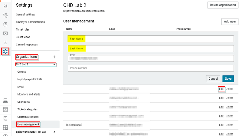 change name on spicework - Spiceworks Support - Spiceworks Community