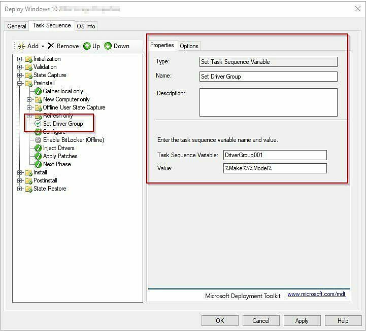 Updating Deployment Share(MDT): Enable disable driver folders - Software & Applications ...