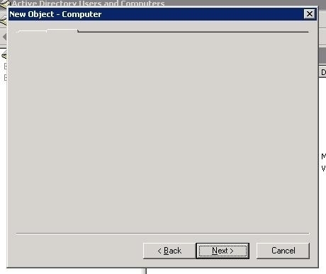 Active Ditrectory Users and computer snap-in trying to add a computer to domain - Software ...