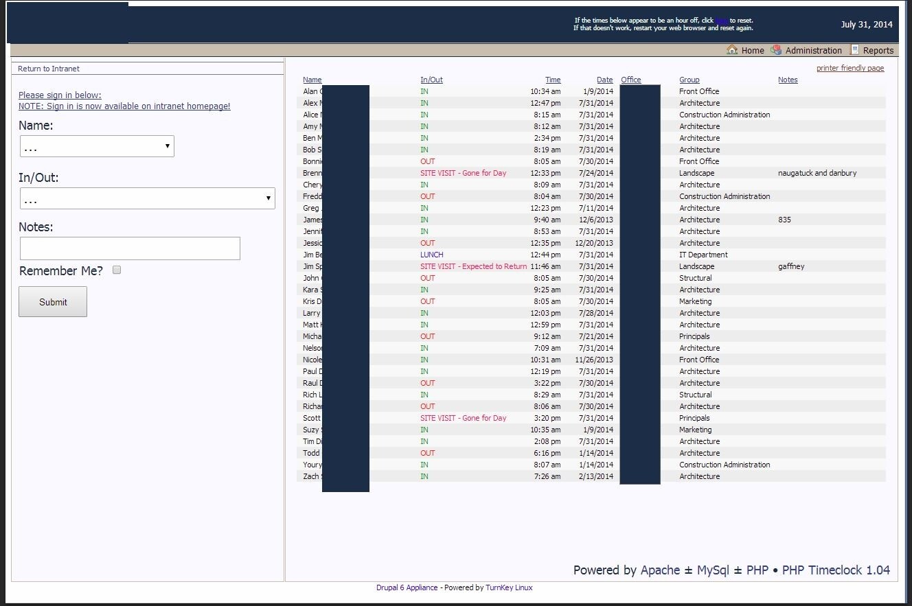 Office In/Out Status program (Free) - Software & Applications ...