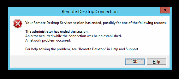 Remote Desktop Session Disconnects Immediately After Connecting Windows Spiceworks Community
